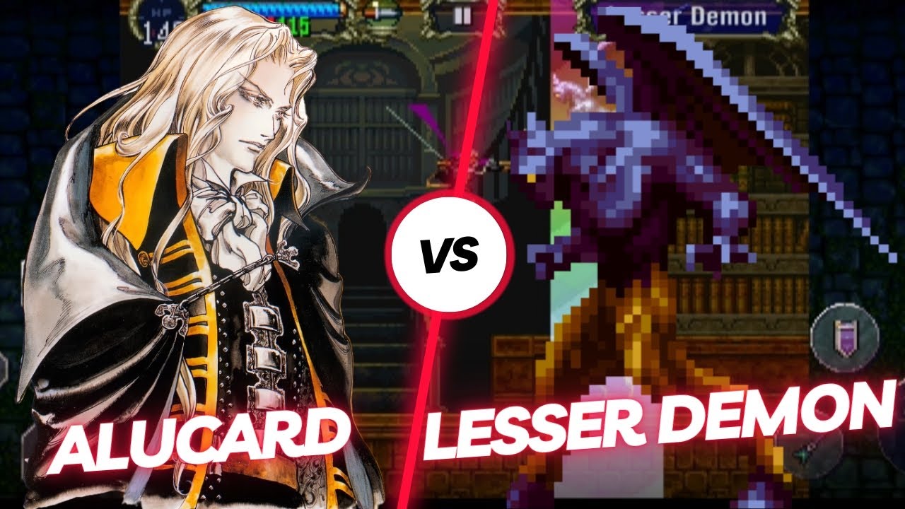 Mengalahkan Lesser Demon - Castlevania Symphony Of Night - YouTube