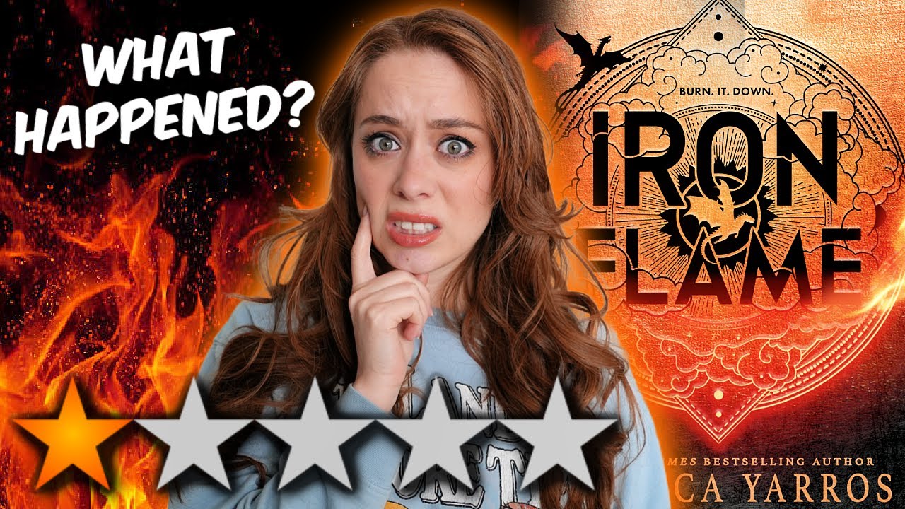 Iron Flame Was Kind of Disappointing… *FULL SPOILER READING VLOG* - YouTube