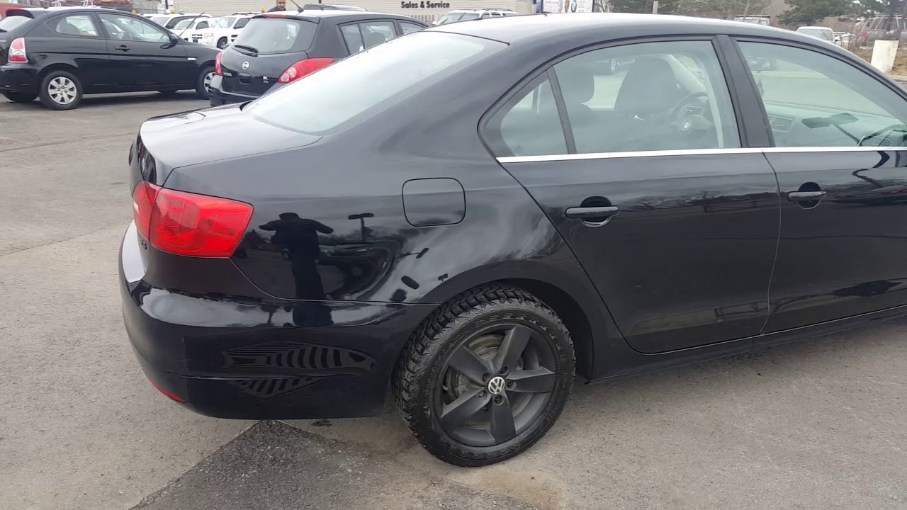 2012 VW Jetta black standard - YouTube