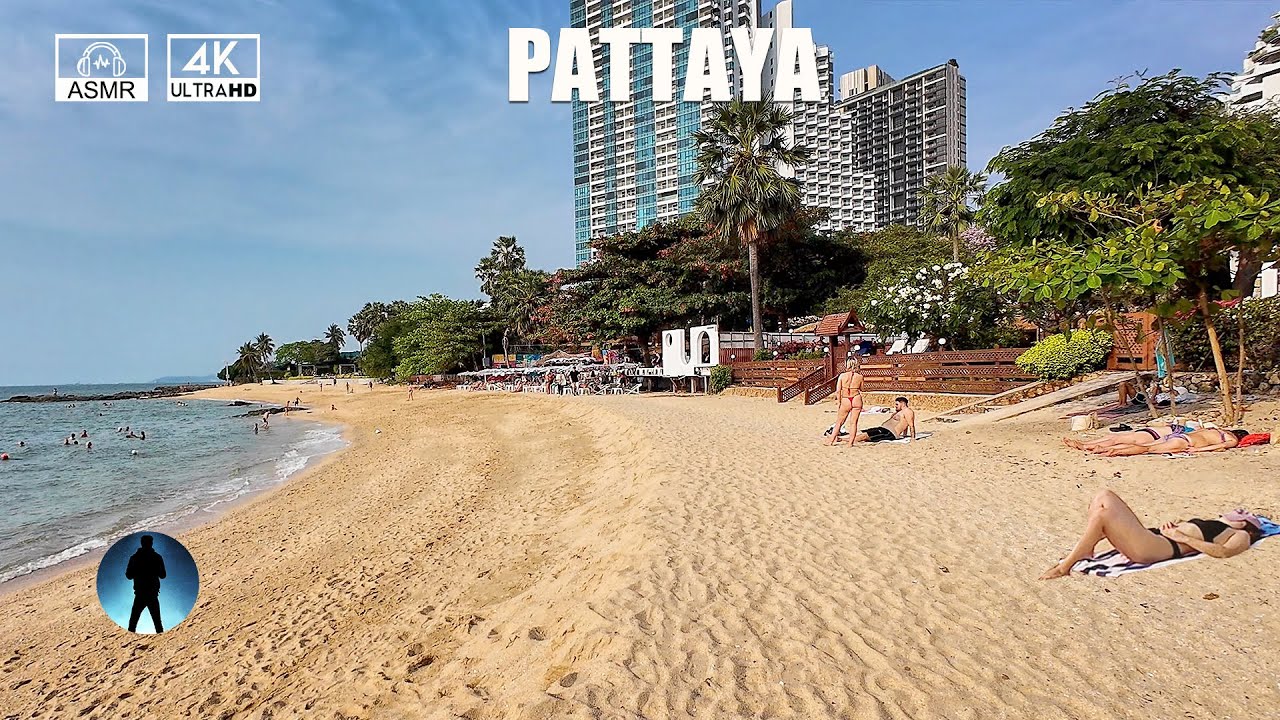 🏖️Silver Beach Pattaya: Authentic ASMR High Definition Video of ...