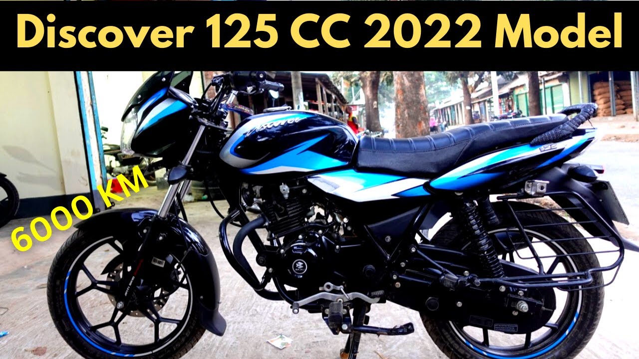 Discover 125 CC 2022 Model - Blue Color 2 years Papers - Second hand ...