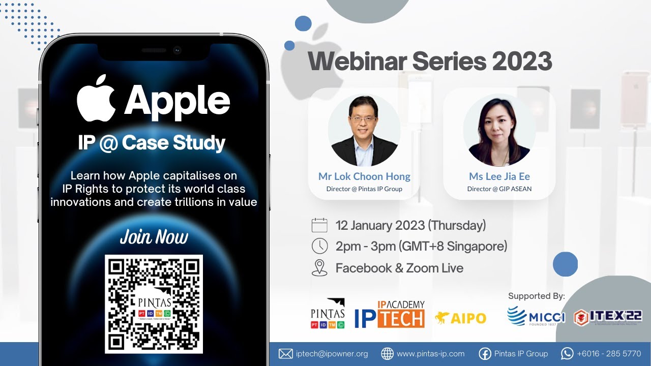 Apple IP Case Study: Create Trillions In Value | Game-changing Innovations with IP - YouTube