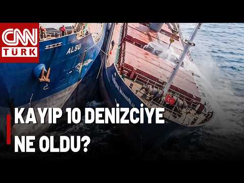 O Gemiden Kurtulma Şansları Yok Muydu? Çarpışan 2 Gemiden Biri 11 Dakikada Battı, 10 Denizci Kayıp!