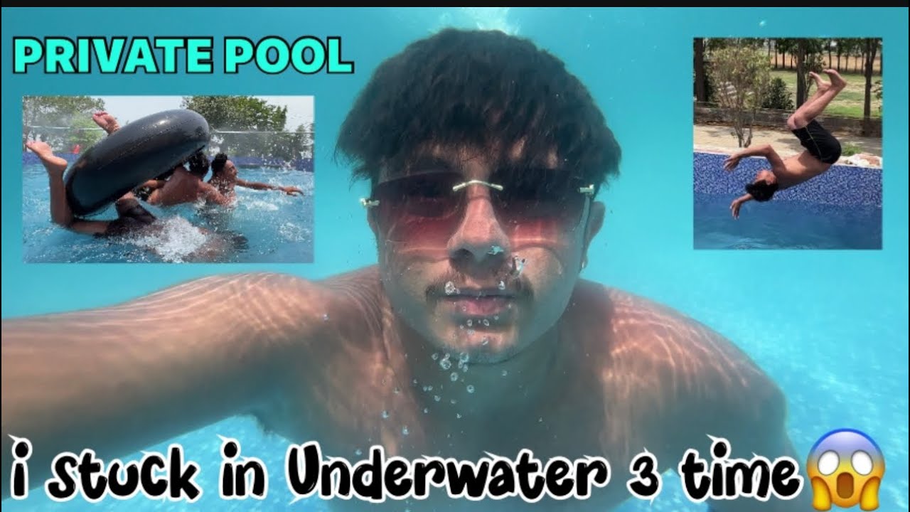 Our private Swimming Pool 😝 || ft. stunts in pool || 2023 updates - YouTube