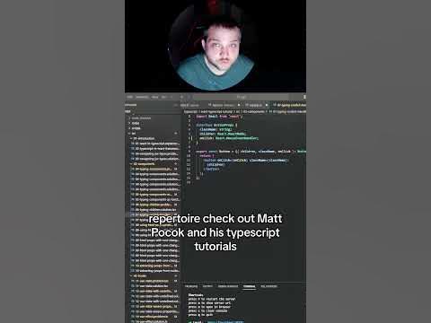 Where to find react typescript tutorial - YouTube