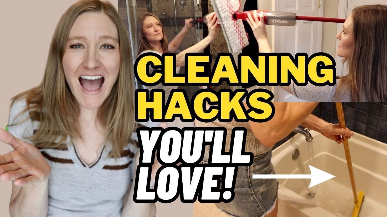 Cleaning Just Got Easier: 10 All-New TIME-SAVING CLEANING HACKS 2023! - YouTube