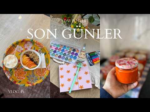 15|| SON GÜNLER, Alışveriş,domates sosu, benimle birkaç gün 