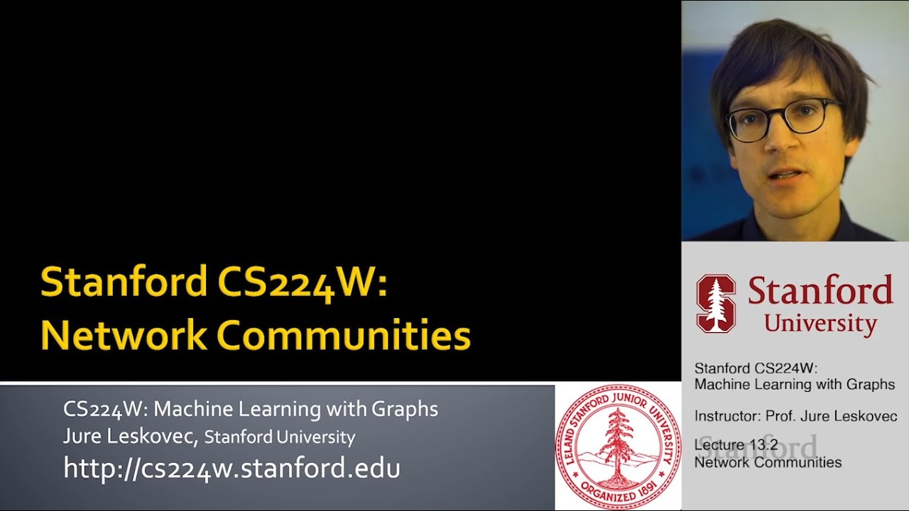 Stanford CS224W: Machine Learning with Graphs | 2021 | Lecture 13.2 ...