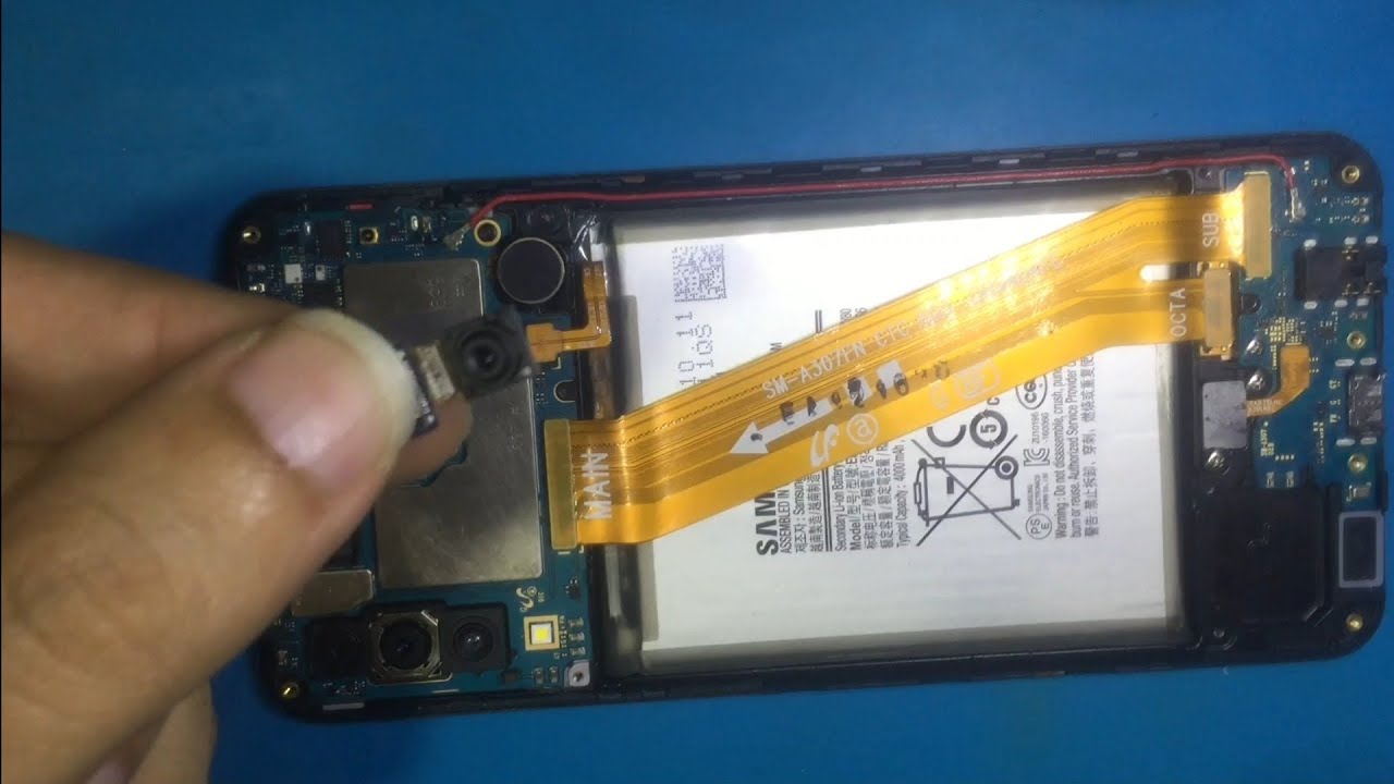 Samsung Galaxy A30s front Camera replacement || How to change Samsung ...