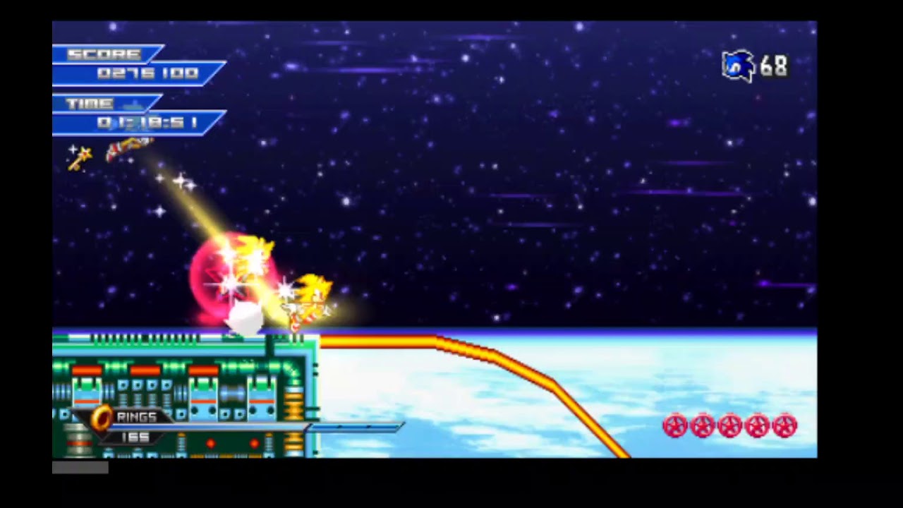Sonic DImensions X rank Final stage Run - YouTube