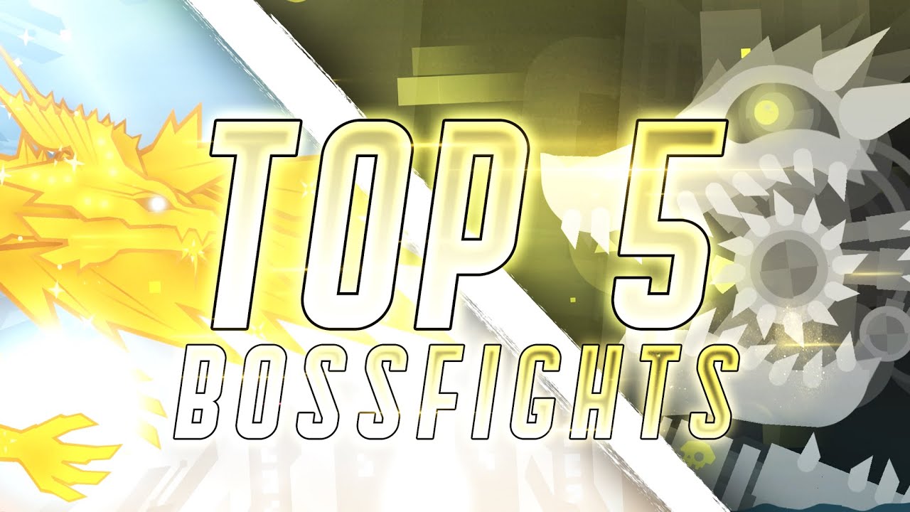 Top 5 Bossfights | Geometry Dash - YouTube