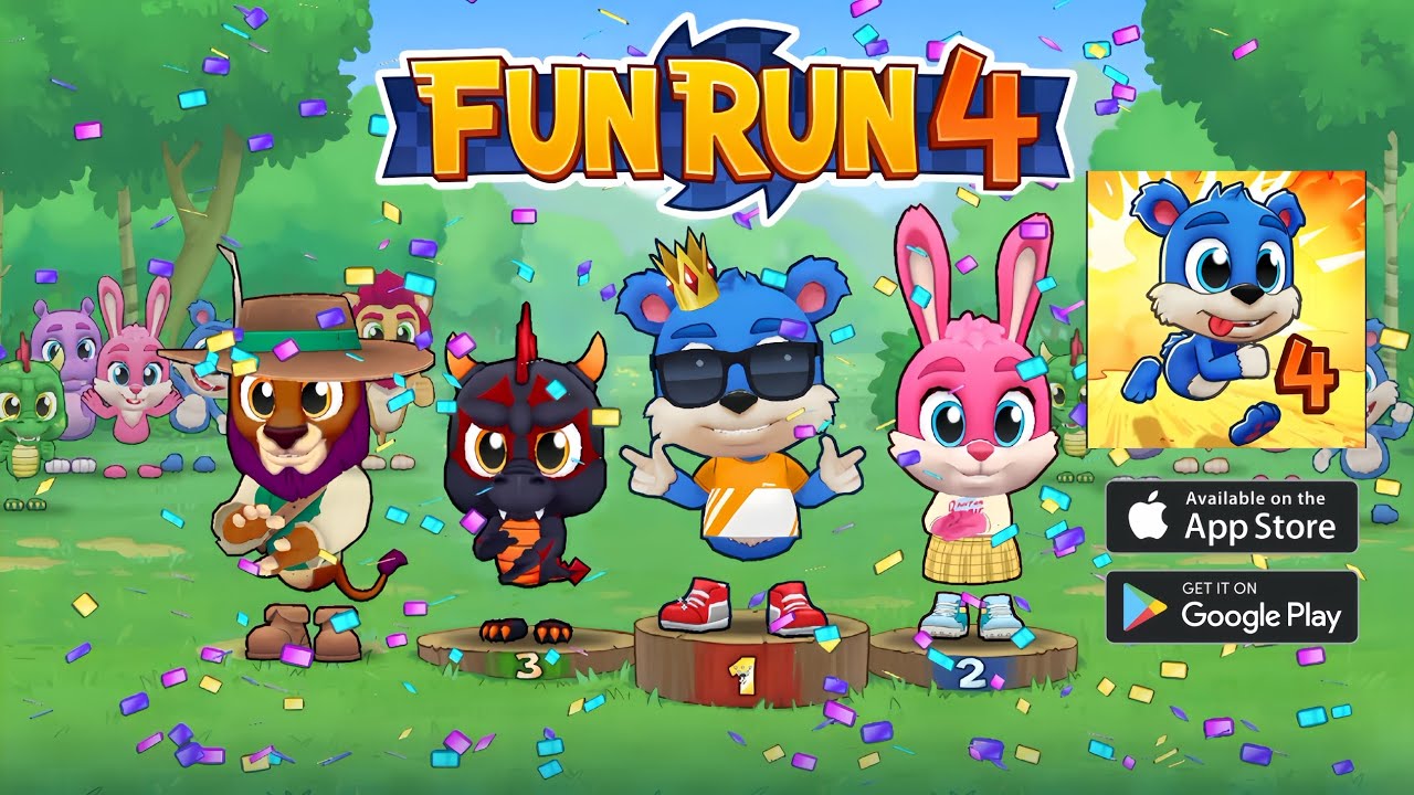 Fun run 4 So Much Fun. [ Mobile Gameplay ] - YouTube