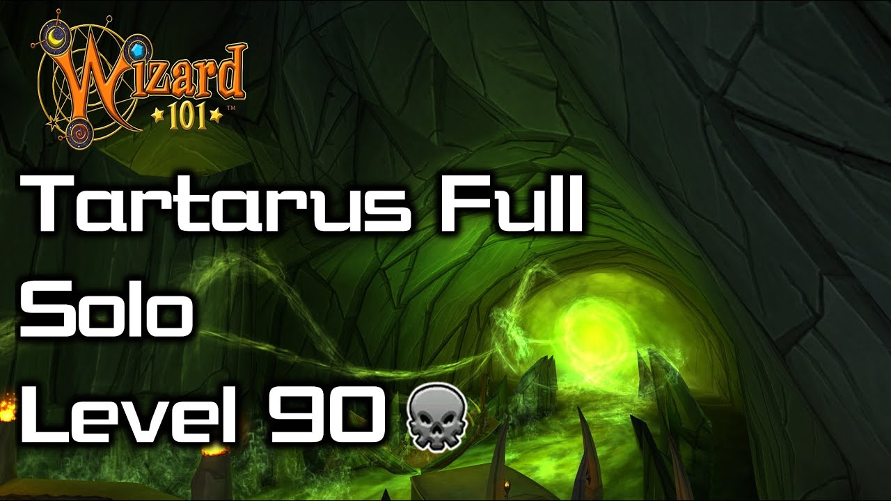 Wizard101 - Tartarus Full Solo Lv. 90 Death - YouTube