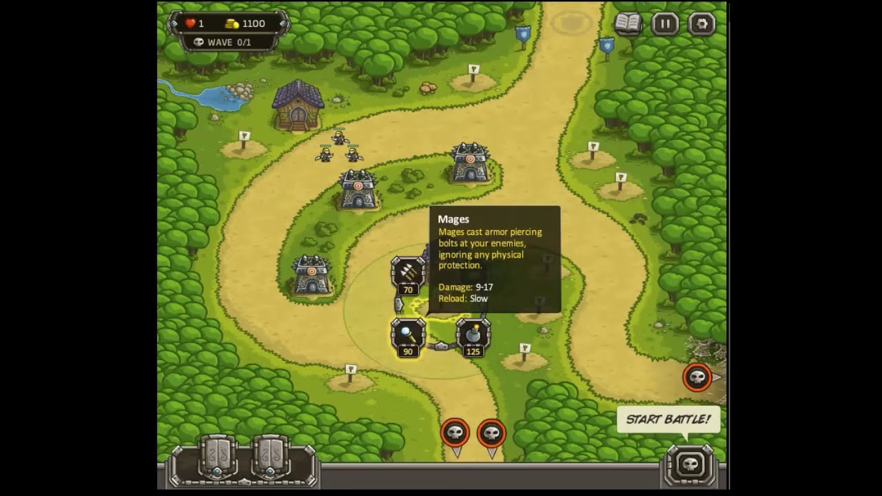 Kingdom Rush - Silveroak Outpost - IRON HARD - Walkthrough - YouTube