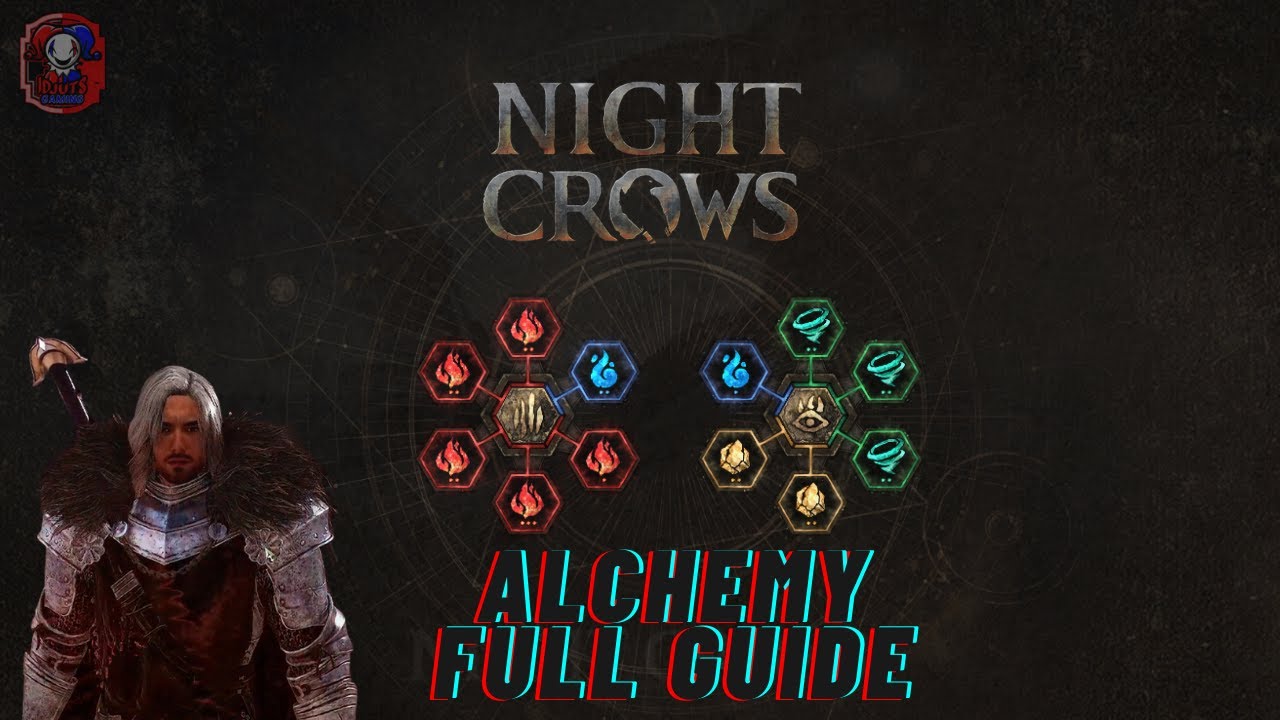NIGHT CROWS | ALCHEMY FULL GUIDE | Another stats para lumakas ang character natin!!!! - YouTube