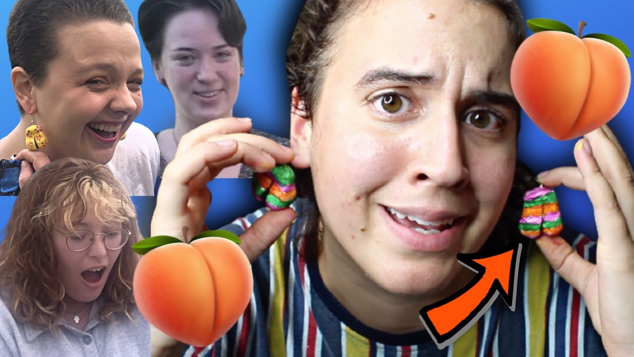 Upsetting my friends with BUTT EARRINGS - YouTube