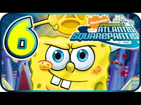 SpongeBob Atlantis SquarePantis Walkthrough Part 6 (PS2, Wii) ☼ Level 6 ...