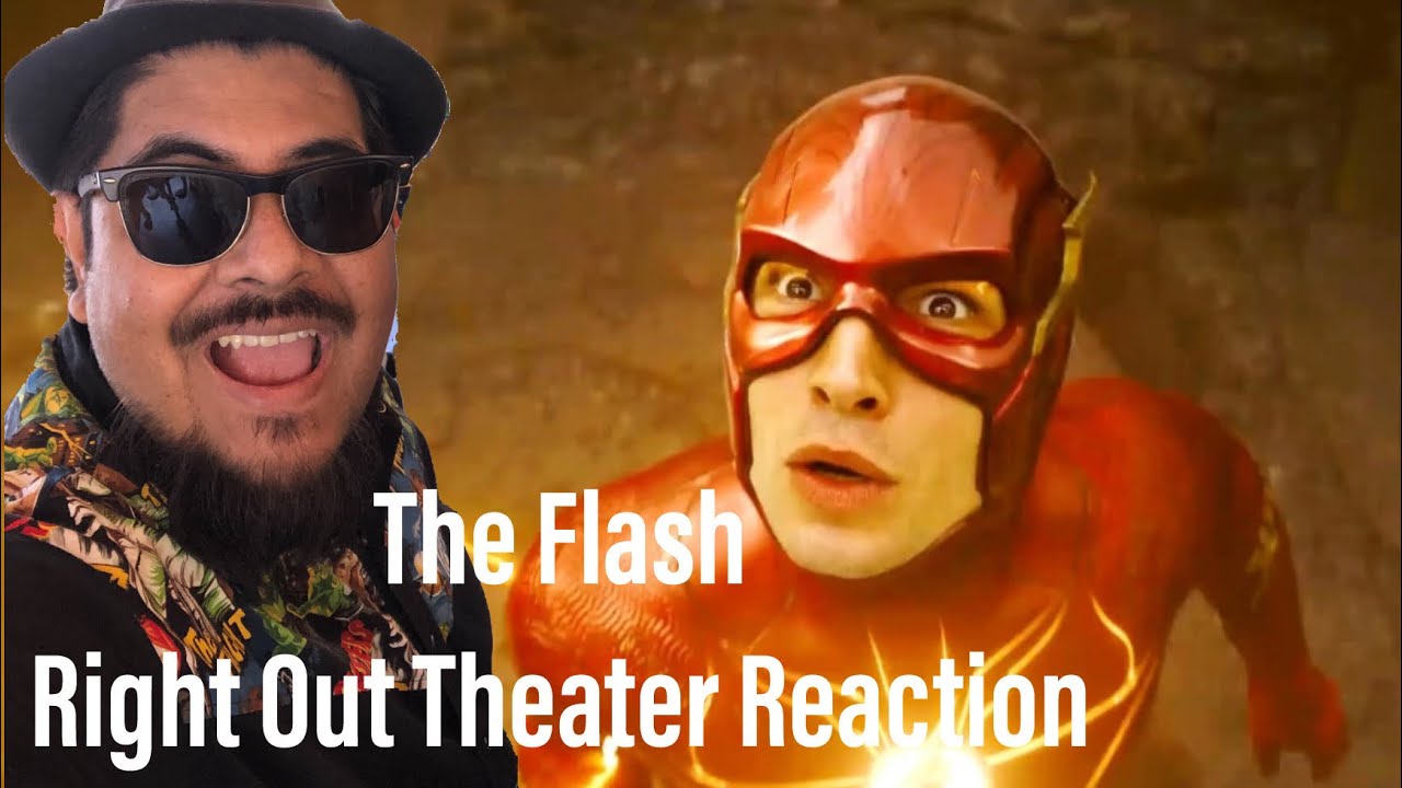 The Flash- Right out Theater Reaction - YouTube