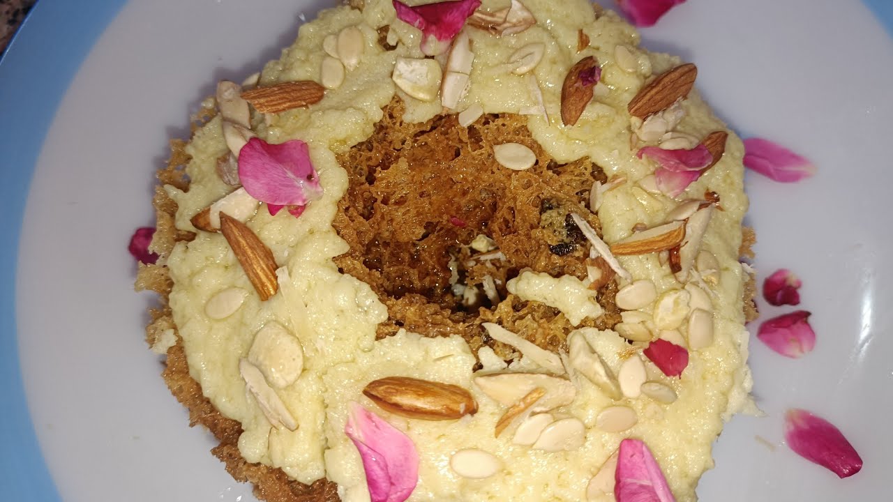 RAJASTHANI MALAI GHEVAR RECIPE | CRISPY GHEVAR RECIPE SAVAN SPECIAL HOW ...