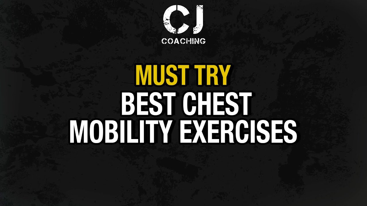 BEST Chest Mobility | MUST Do this before Chest DAY - YouTube