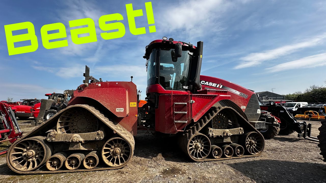 Case Quadtrac and Even More Tractors! Plough Breakdown! - YouTube