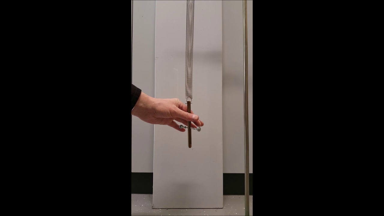 Wilberforce Pendulum about oscillation - YouTube