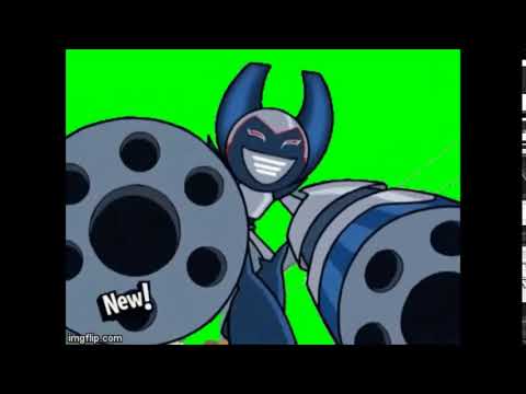 Super Activated Robotboy Smile GREEN SCREEN - YouTube