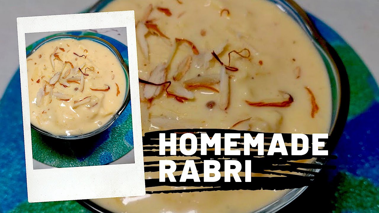 Rabri Recipe | लच्छेदार रबड़ी रेसिपी | How to make rabri at home ...
