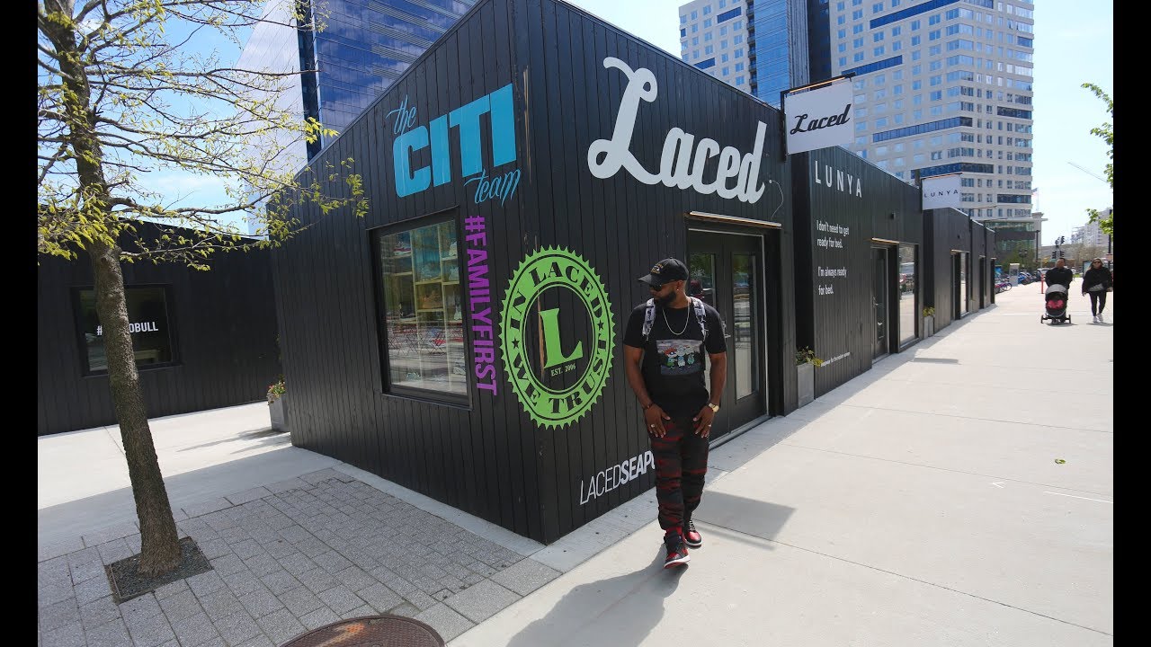 An inside look at LACED SEAPORT Pop-Up Shop! - YouTube