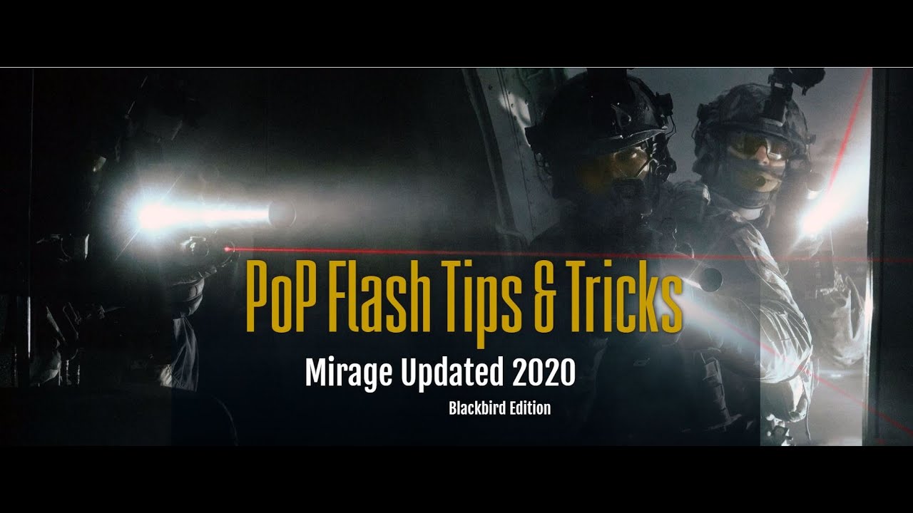 CS:GO - Must-Know Pop Flashes on Mirage - YouTube