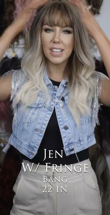 Jen w fringe Synthetic Wig | Chelsey Smith Cosmetics | Pretty Pomp | Hair Crown #Shorts - YouTube