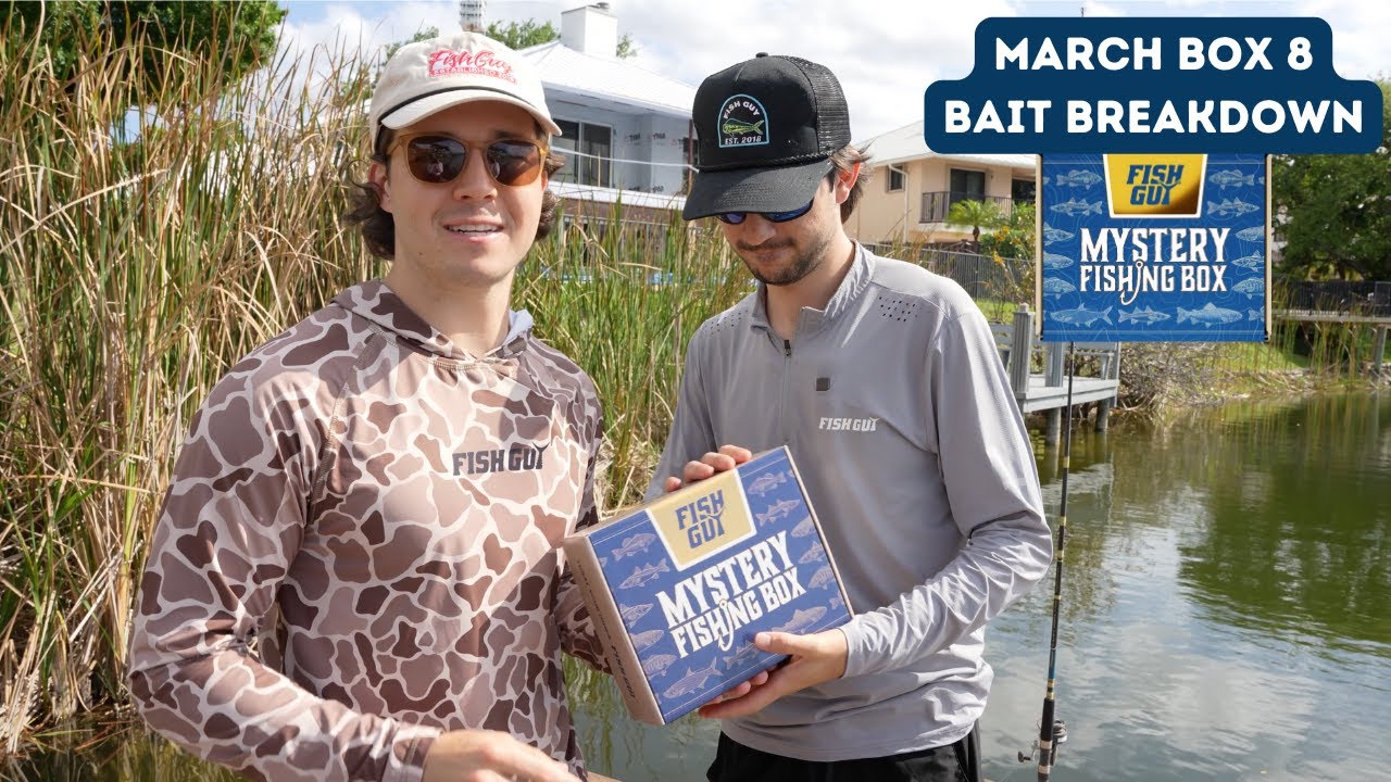 BOX 8 Fish Guy Mystery Box Baits Breakdown + Fishing! - YouTube