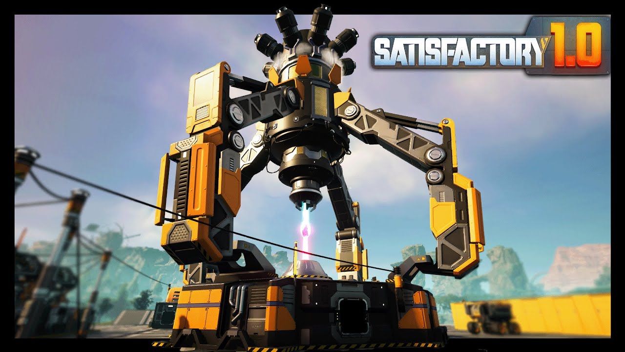This Is My NEW Favorite Machine! Satisfactory 1.0 ep: 18 - YouTube