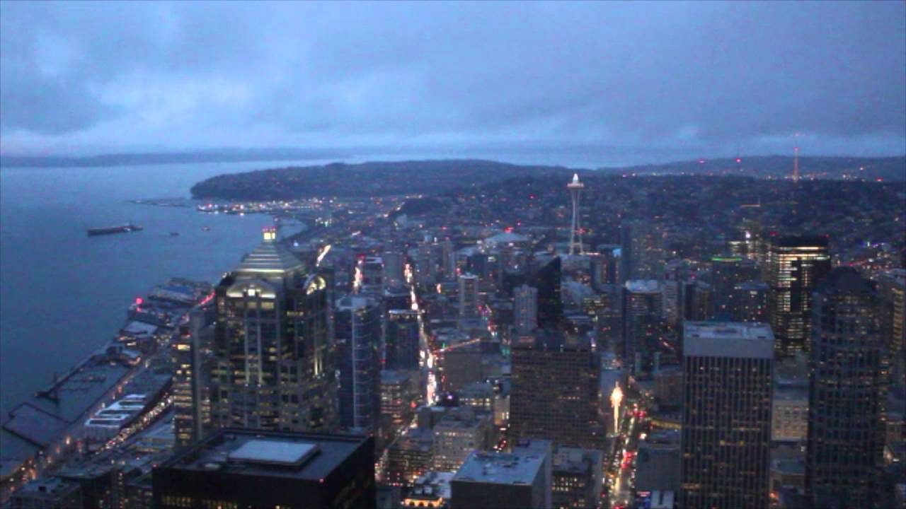 Time Lapse of Seattle Skyline - YouTube