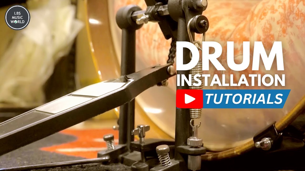 DRUM INSTALLATION VIDEO TUTORIALS - YouTube