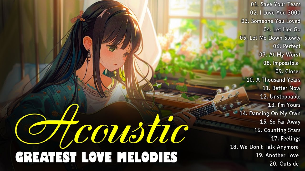 Love Acoustic Guitar Songs 💖 Hot Trending Acoustic Covers Of Popular ...