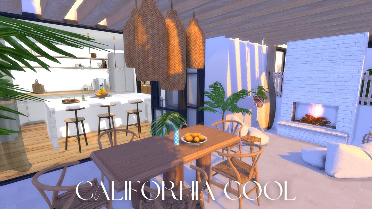 Renovating Del Sol Valley | California Style | The Sims 4 CC Speed ...