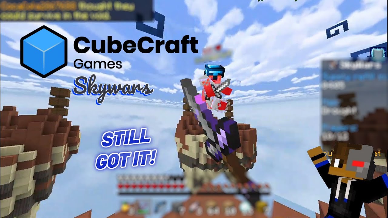 Minecraft - Cubecraft Skywars - I STILL GOT IT! - YouTube