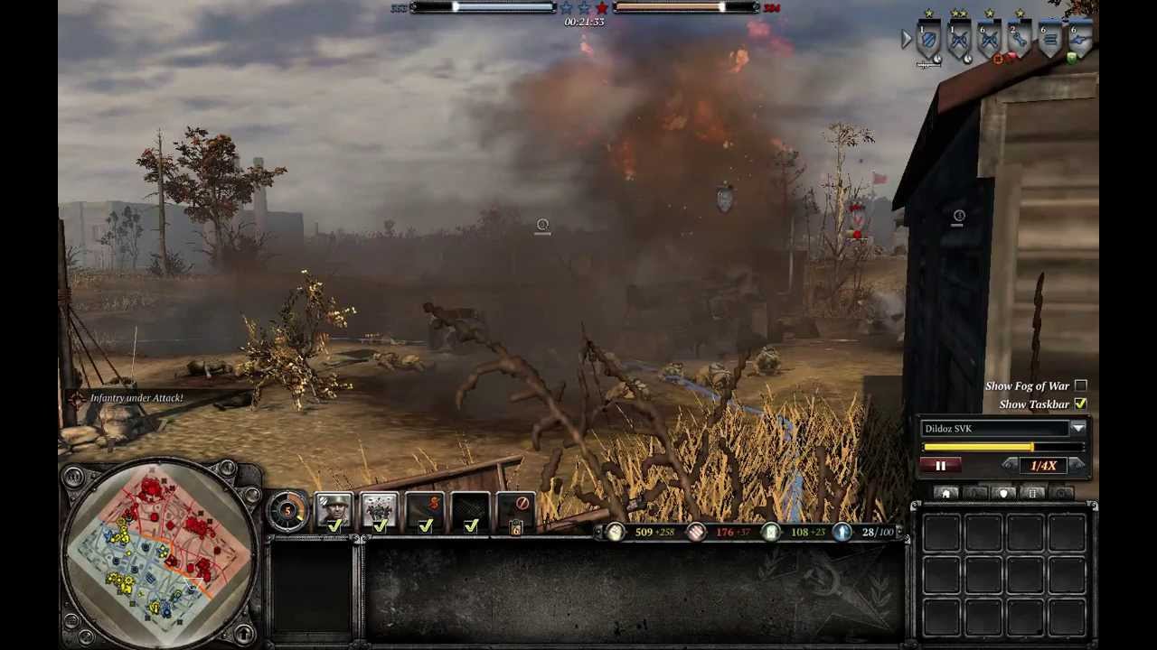 Lucky Conscripts - CoH2 - YouTube