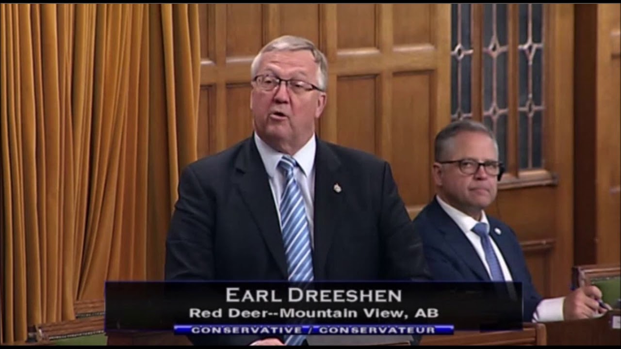 2018-10-18 : Earl Dreeshen MP - English - YouTube