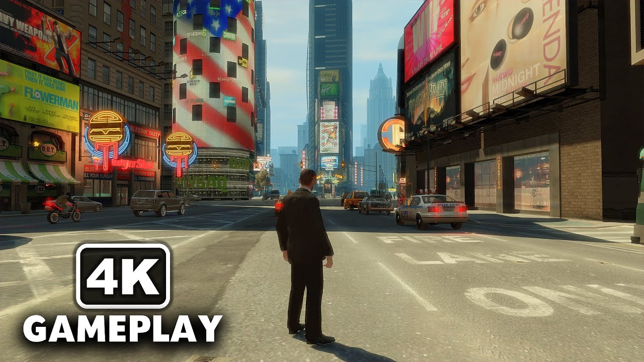GTA 4 Gameplay in 4K 60FPS (PC Ultra Settings) - YouTube