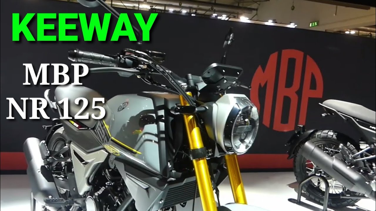 2023 all new Keeway classic bike MBP NR 125,MBP F125. - YouTube