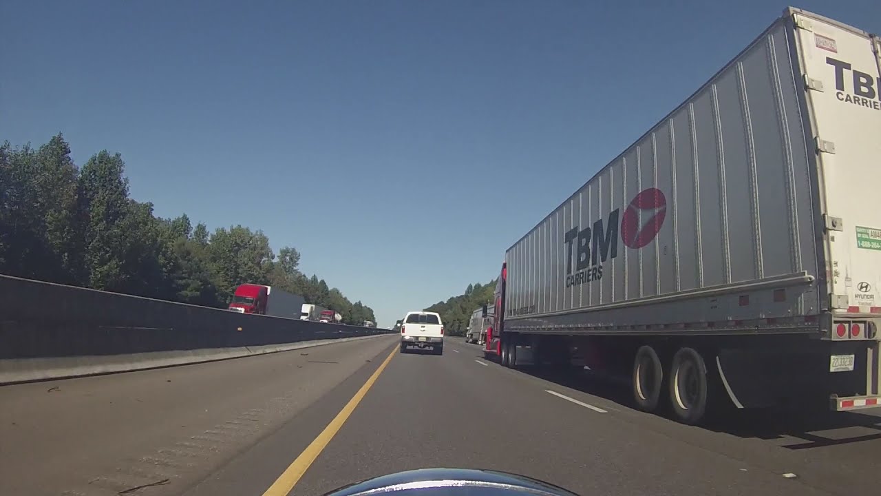 TBM Carriers Truck 21294 Ran Me Off The Road - YouTube