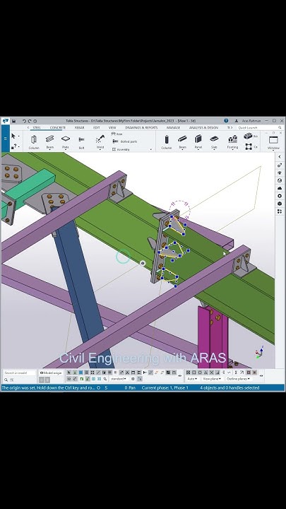 Copy items in one object to another in Tekla Structures, #teklastructures, #teklatutorial - YouTube