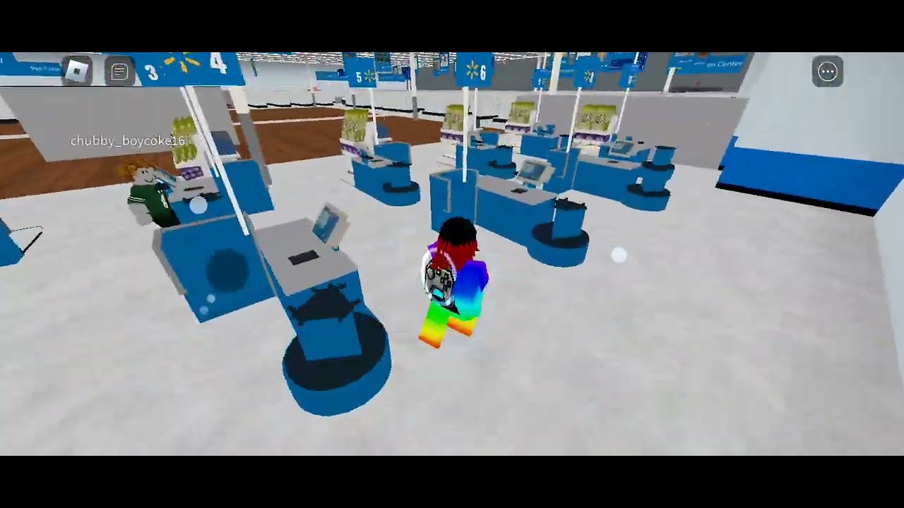 Exploring The Unfinished Walmart Supercenter small in Roblox. - YouTube