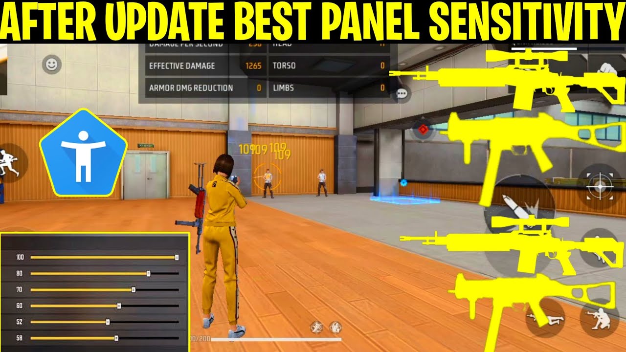 BEST ( SENSITIVITY SETTINGS) FOR ONLY HEADSHOT || FREE FIRE NEW ...