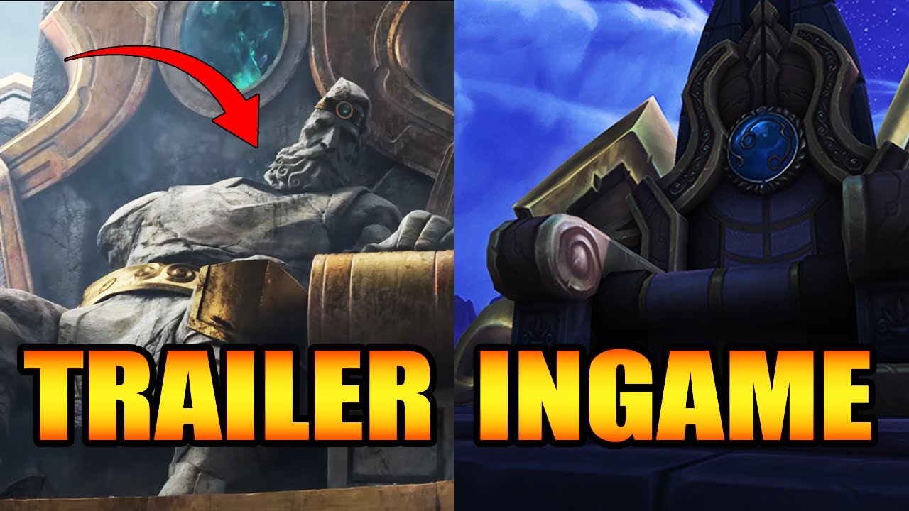 World Of Warcraft Trailer Vs Ingame - YouTube