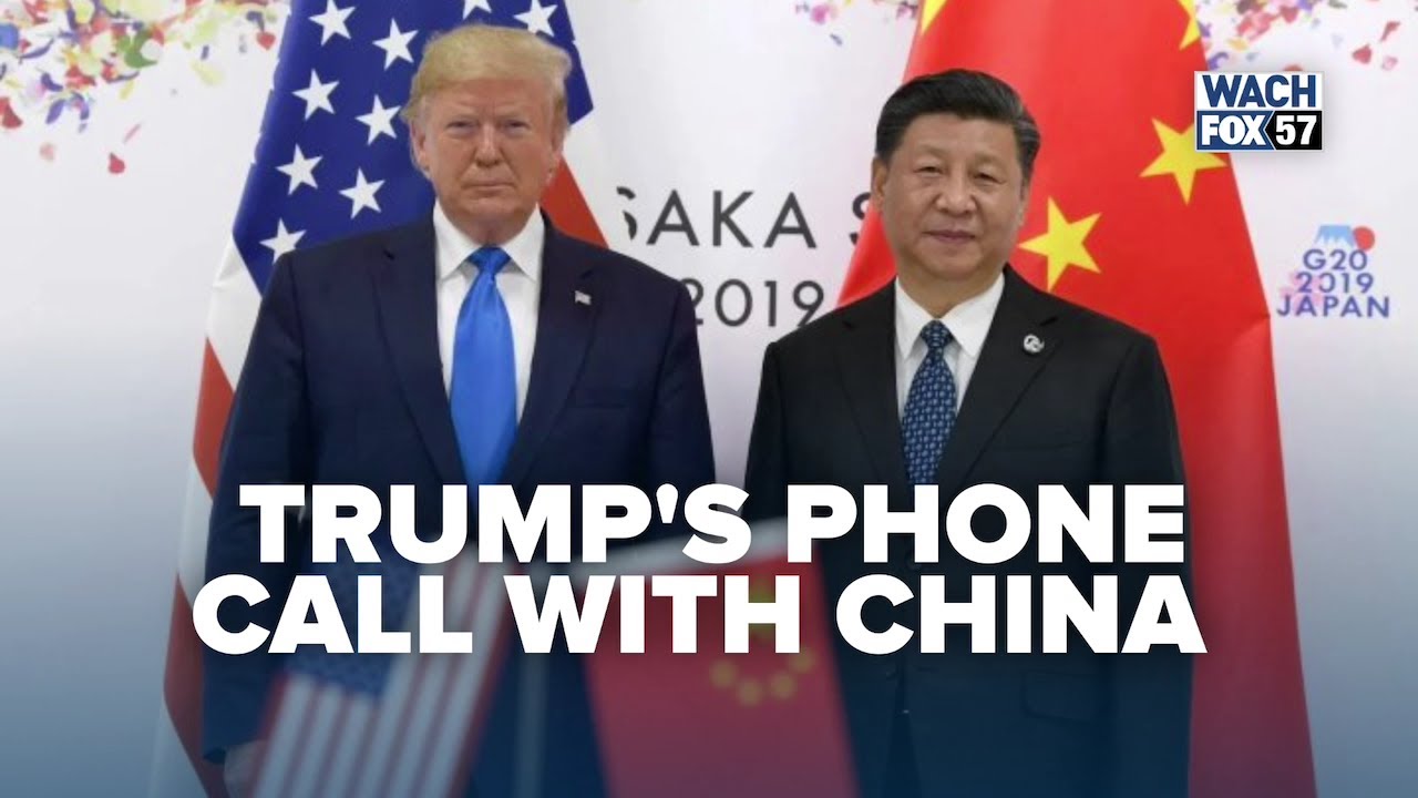 Phone call between Trump and Xi signals potential trade deal and US ...