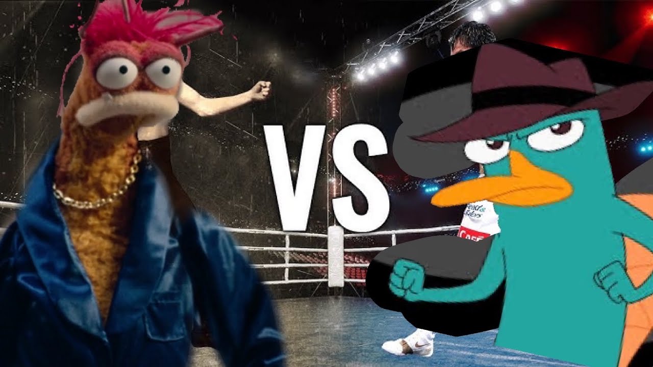 Perry the platypus and pepé the king prawn - fight 🦆👑🦐 - YouTube