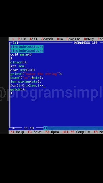 C Program To Check Given String Is Palindrome Or Not String Is Palindrome Or Not Shorts Youtube